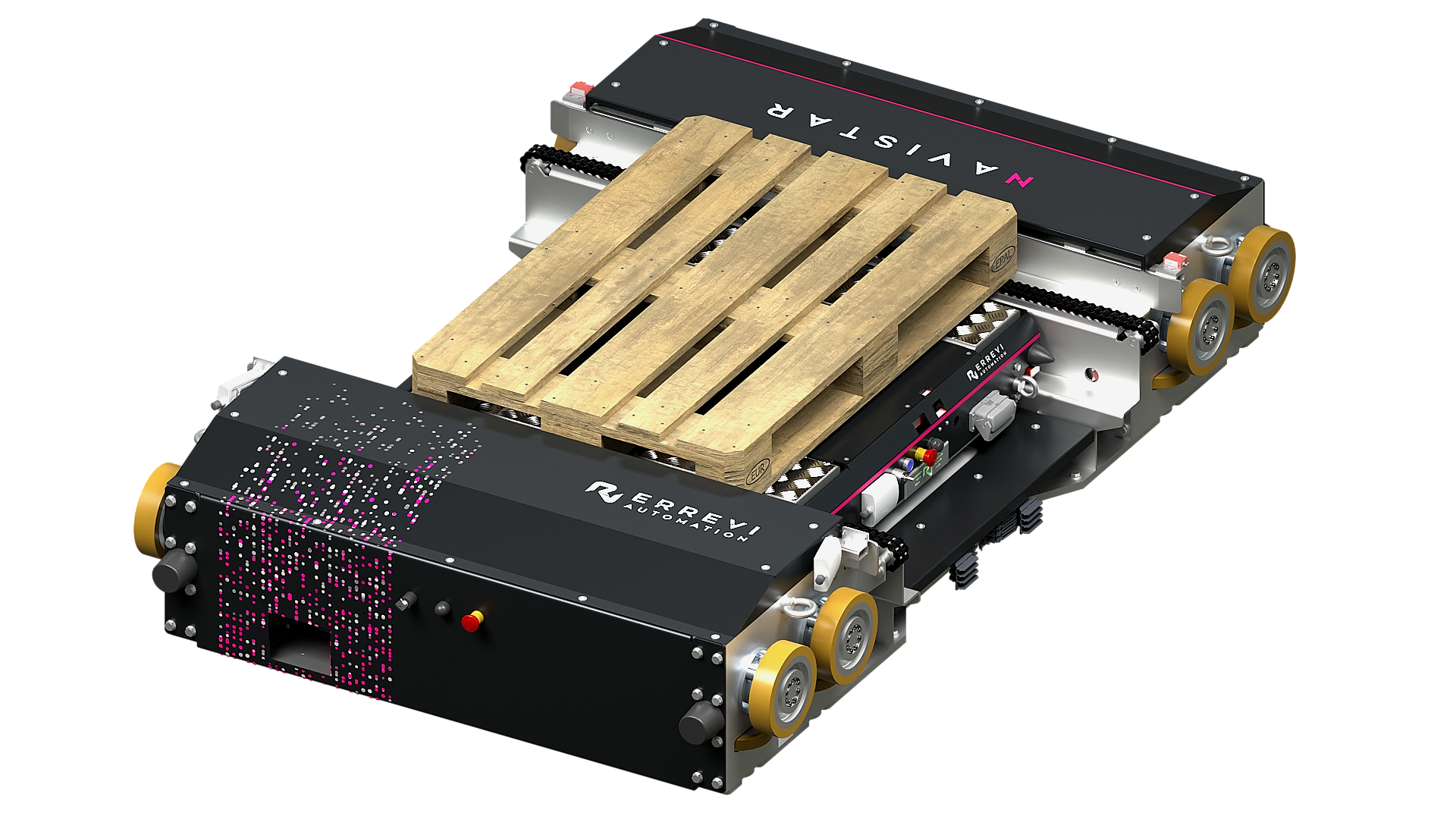 Pallet Shuttle for Warehouses - Errevi Automation